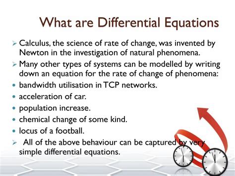 Differential Equations PowerPoint Slides LearnPick India