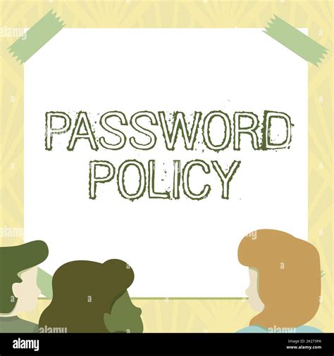 Conceptual Display Password Policy Business Approach First Line Of