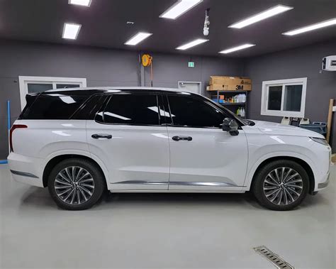 팰리세이드 투톤에 완성을 위한 필수 크롬죽이기 시공 올포디움 랩핑 Ppf 숨고 숨은고수