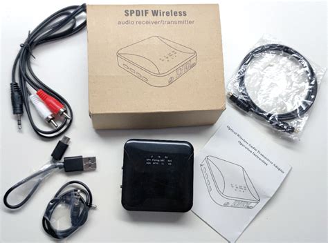 Optical SPDIF Bluetooth Wireless Audio Receiver Transmitter Pre Owned Audio Other Audio