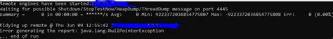 Jmeter No Results Obtained Using Jmeter Distributed System Stack