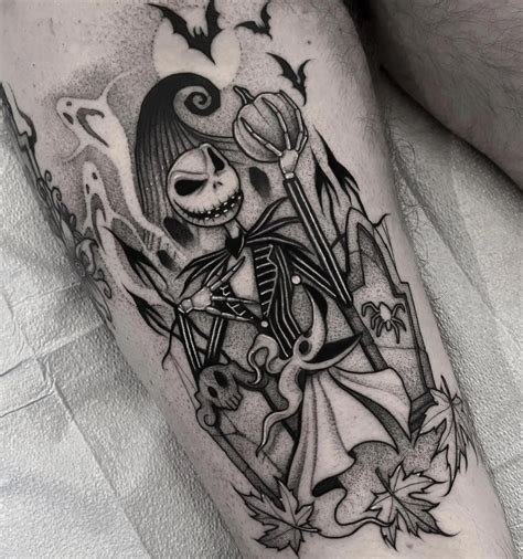 Nightmare Before Christmas Tattoo Wicked Cool Tattoo Inspired By The