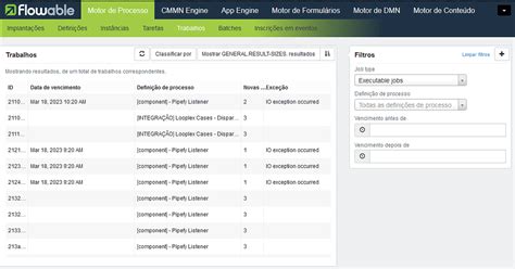 Problem With Lock Owner Flowable Engine Flowable