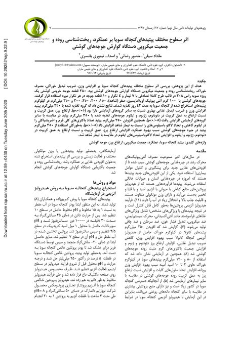 Pdf Effect Of Different Levels Of Soybean Meal Peptides On Performance Intestinal Morphology