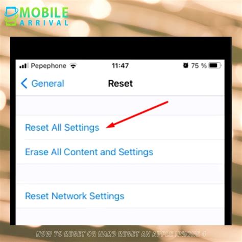 Reset IPhone Hard Soft Factory Reset Methods