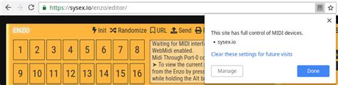StudioCode WebMIDI MIDI In Your Browser