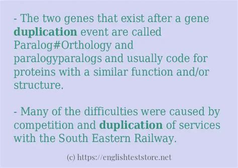 Duplication Some Ways To Use EnglishTestStore Blog