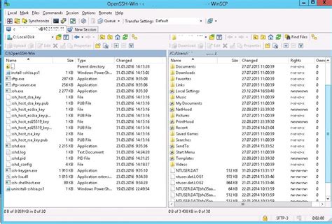 Установка SFTP SSH FTP сервера в Windows с помощью OpenSSH Okolokompa