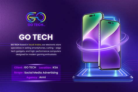 Go Tech Social Media Ksa Behance