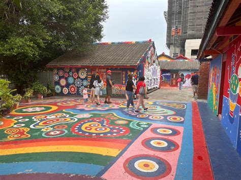 Exploring The Vibrant Rainbow Village In Taichung Taiwan With Abang Travel