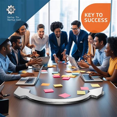 Online Business Key To Success Decision Making Problem Solving Leadership Startup Teamwork