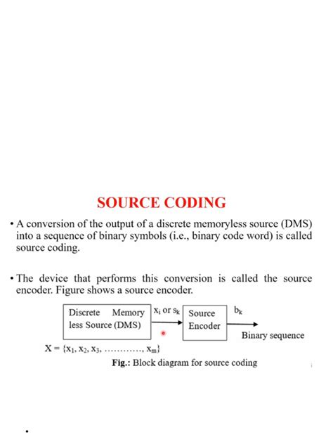 Source Coding Pdf