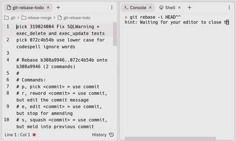 replit — git in the shell