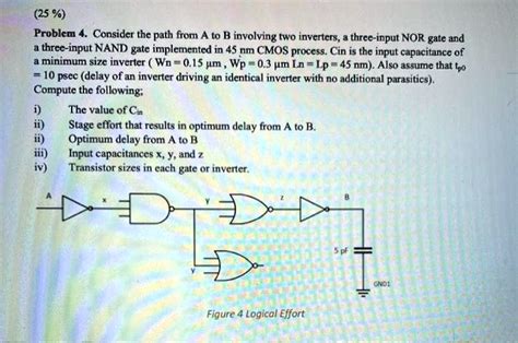 solved problem 4 consider the path from a to b involving two