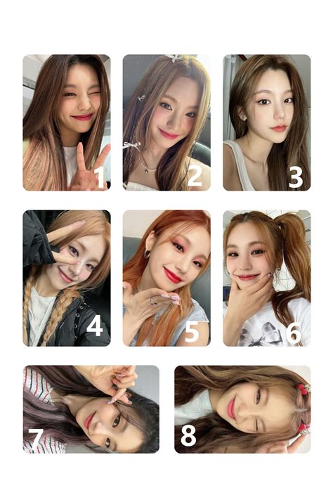 Unofficial ITZY Photocards Etsy