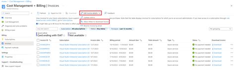 Manage Access To Azure Billing Microsoft Cost Management Microsoft