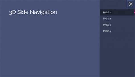 22 Javascript Off Canvas Menu Examples Onaircode