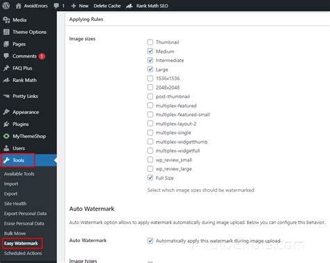 How To Automatically Watermark Images In Wordpress Avoiderrors