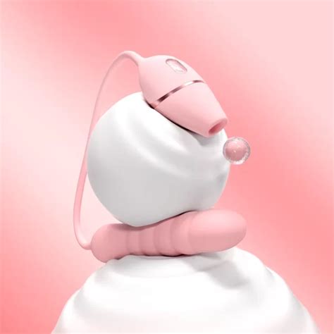 Kisstoy Cathy 3rd Generation Thrusting And Sucking Egg Vibrator