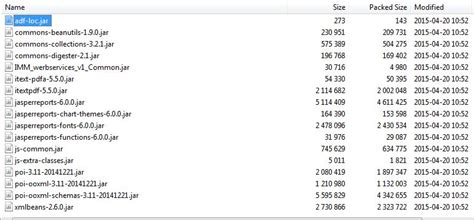 jar jasper reports package net sf jasperreports engine does not