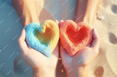 Premium Photo Closeups Of A Couples Hands Creating A Heart Shape 00081 01