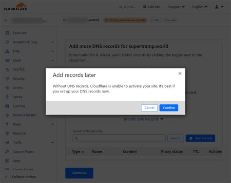 将阿里云域名的dns记录解析转入到cloudflare Weycen