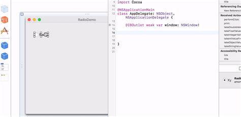 How Can I Implement A Radio Button In Osx Xcode 8 Swift 3 Stack