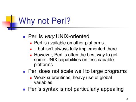 Ppt Perl Tutorial Powerpoint Presentation Free Download Id4299028