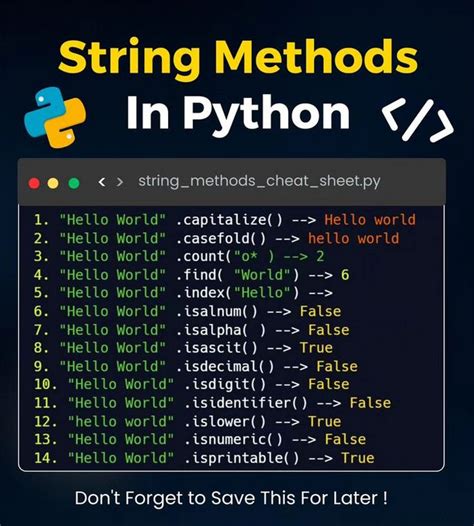 mariia s on linkedin stringmethodsinpython string methods python
