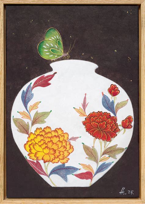 김경희 달항아리 Dark Chocolate 그림닷컴