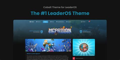 Cobalt Theme For LeaderOS BuiltByBit Cobalt Theme For LeaderOS BuiltByBit