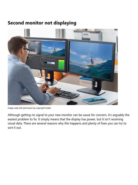 the most common multi monitor problems and how to fix them pdf