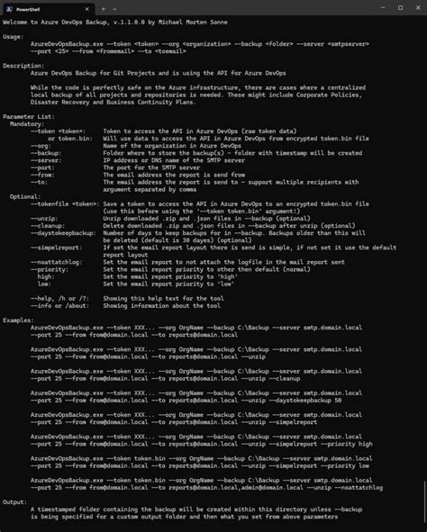 Introducing Azure Devops Backup Tool 1100 Major Update With New