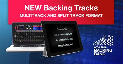 10 Brand New Backing Tracks In Multitrack And Split Track Format