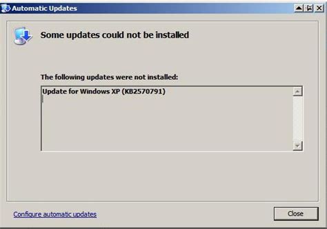 Solved Windows Update Will Not Install Windows XP Experts Exchange