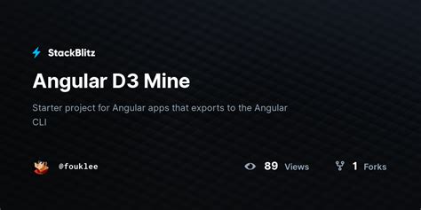 Angular D3 Mine Stackblitz