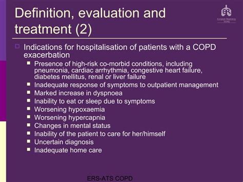 Ers Ats Copd Guidelines Ppt