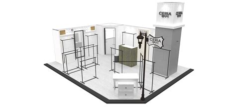 백화점 입점 브랜드 의류매장 연출 공간디자인 포트폴리오 크몽