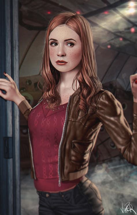 Amy Pond By Viiperart On Deviantart