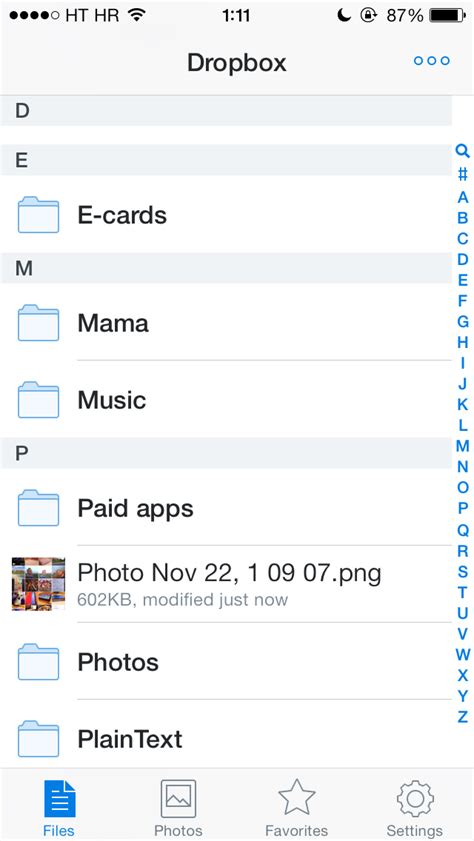 Dropbox Ios 7 Update Airdrop Video Uploads Full Screen Ipad Viewer And More
