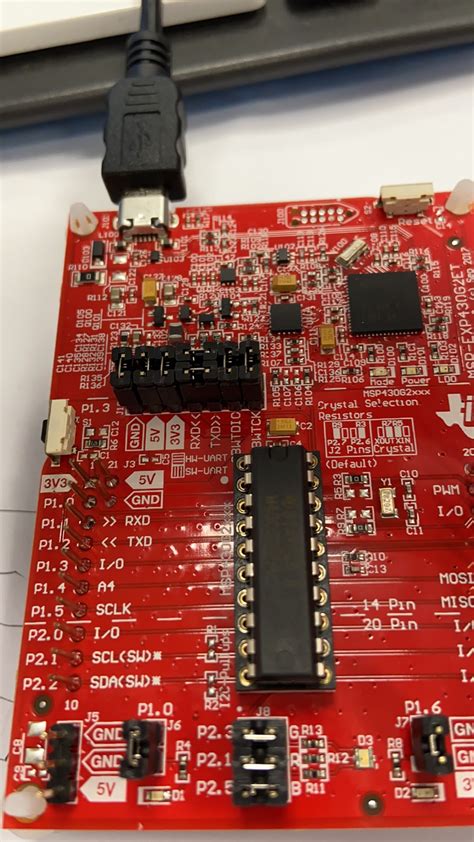 Msp Exp430g2et Connecting Msp Exp430g2et With Rf430frl152hevm Gui Msp Low Power