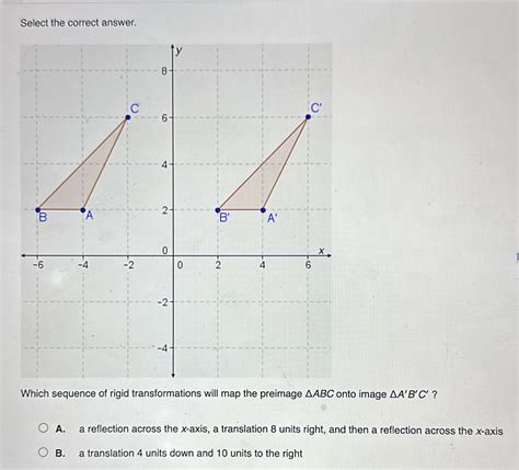 solved select the correct answer which sequence of rigid