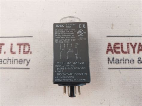 Idec Gt3a 3af20 Electronic Timer 0 6 Aeliya Marine