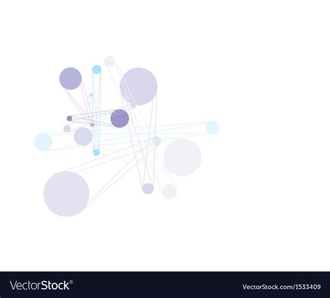 Abstract Molecular Structure Background Royalty Free Vector