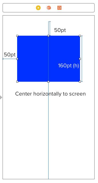 how auto layout calculates view position and size
