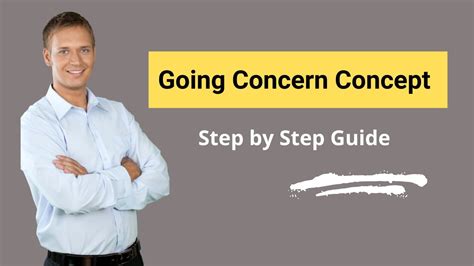 Going Concern Concept Accounting Examples YouTube