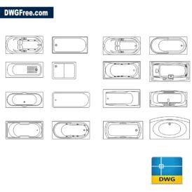 Bathroom Cad Blocks DWG Free Drawing 2020 In AutoCAD Blocks