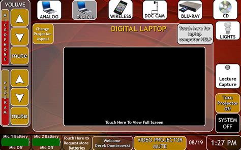 Starting A Lecture Capture Session Classroom Media Support UWMadison