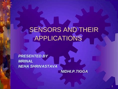PPT Sensors And Their Applications DOKUMEN TIPS