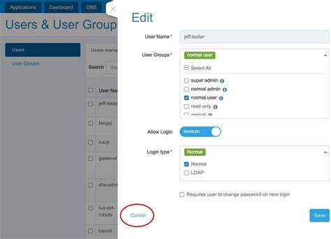 user management and access control in openresty edge s web console